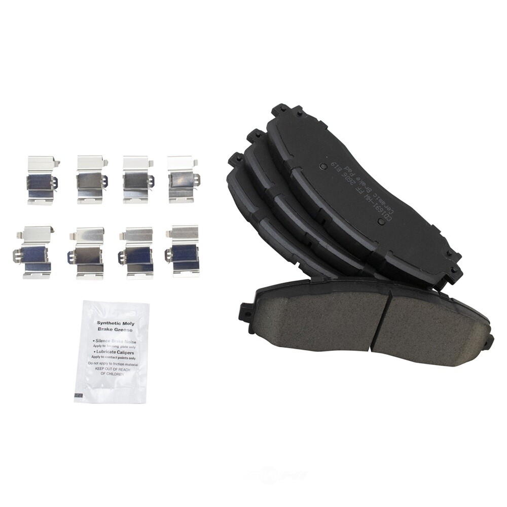 Disc Brake Pad Set-Ceramic Brake Pads TRQ BFA73449 for sale online | eBay