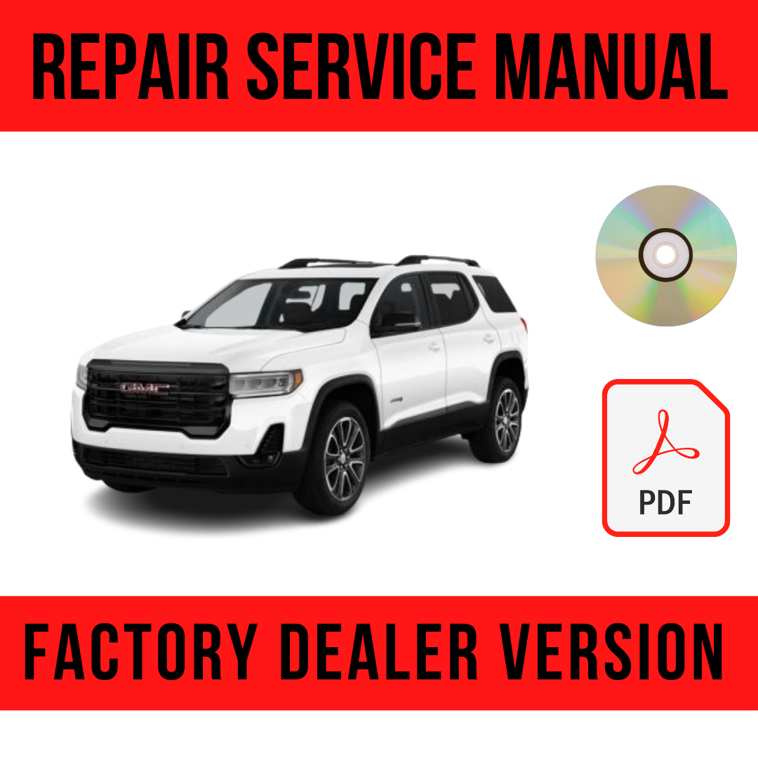 GMC Acadia 2017-2023 Factory Repair Manual | eBay