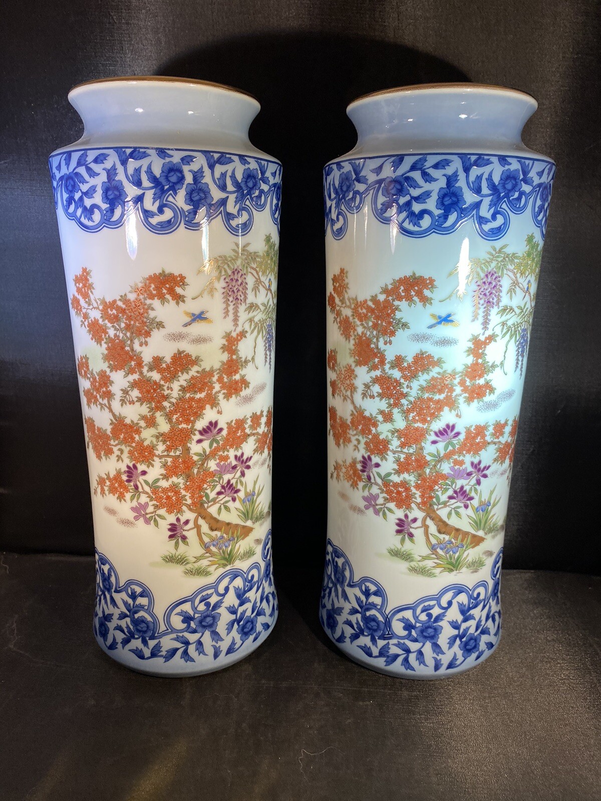 Shibata Japan Vases, Pair | eBay