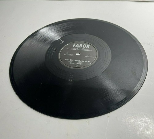 Tom Tall Ginny Wright 78 RPM Record *I've Got Somebody New *1954 Fabor ...