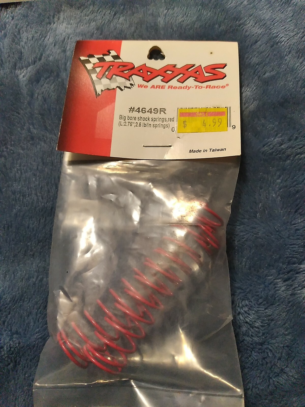 Traxxas 4649r Big Bore Shock Springs Red for sale online | eBay