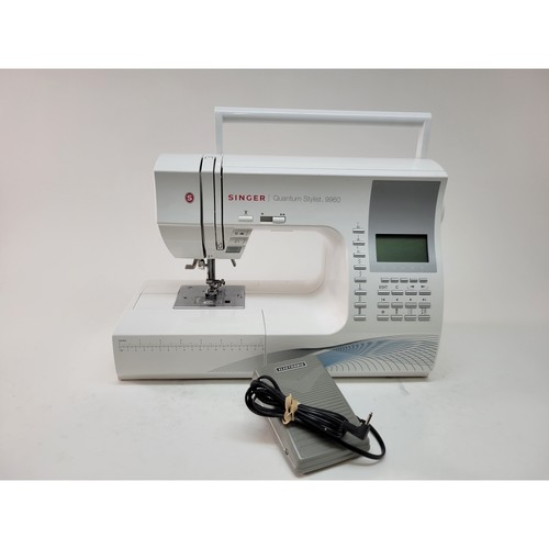 Singer Quantum Stylist 9960 Sewing Machine - Powers On, See Notes | eBay