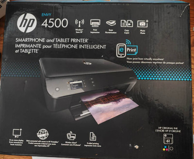 HP Envy 4500 Wireless All-In-One Inkjet Printer Scan Copy Print OPEN ...