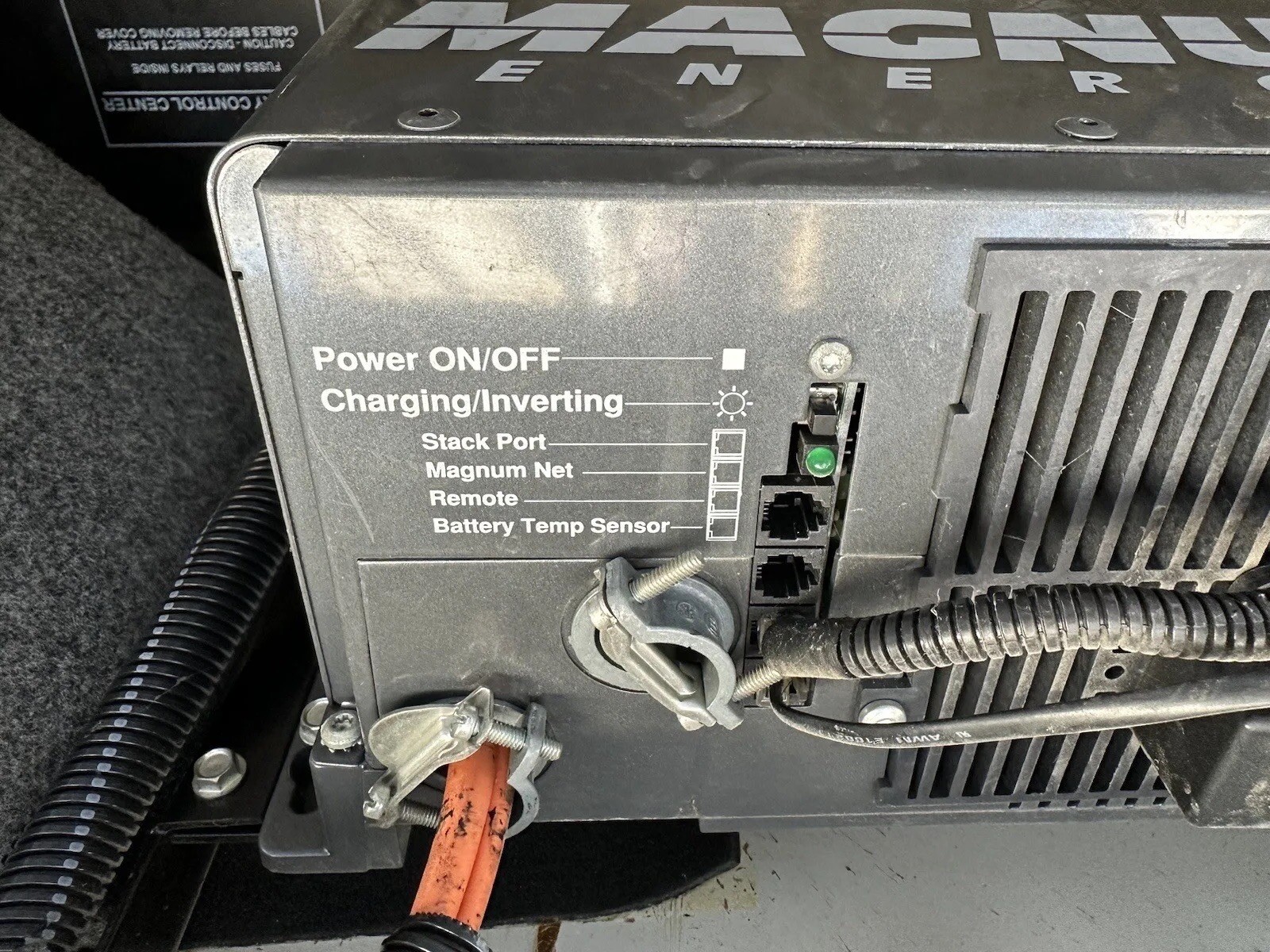 Magnum energy Inverter Charger ME2012 motorhome RV off 2006 Fleetwood ...