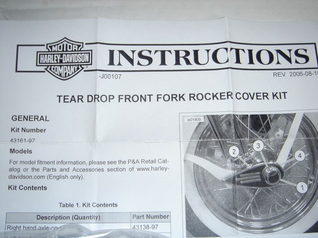 HARLEY HERITAGE SPRINGER FLSTS CHROME TEAR DROP FRONT ROCKER COVERS ...