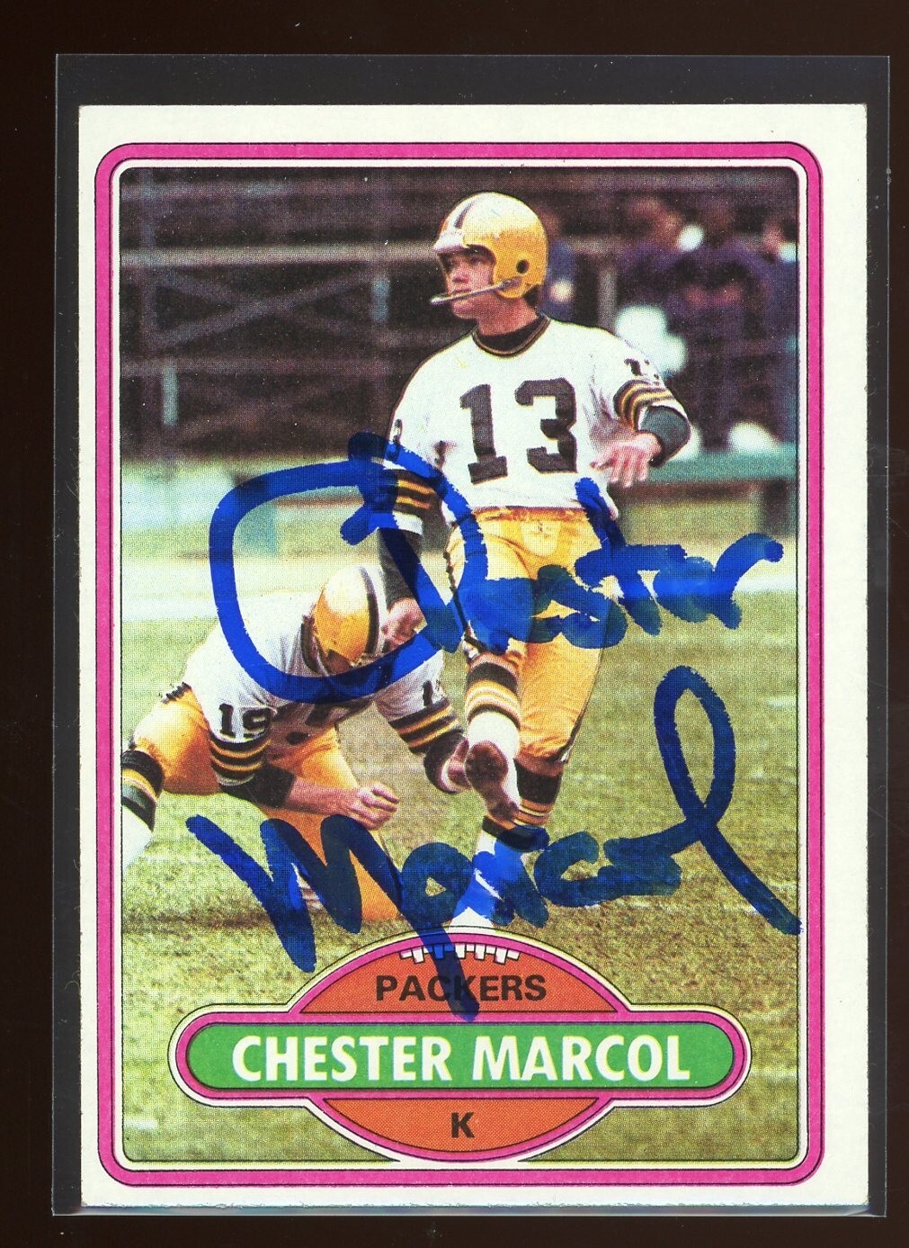 1980 Topps CHESTER MARCOL Signed Card autograph auto PACKERS | eBay