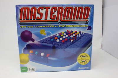 Mastermind Game The Codemaker vs The Codebreaker Pressman 2009 Award New Sealed | eBay