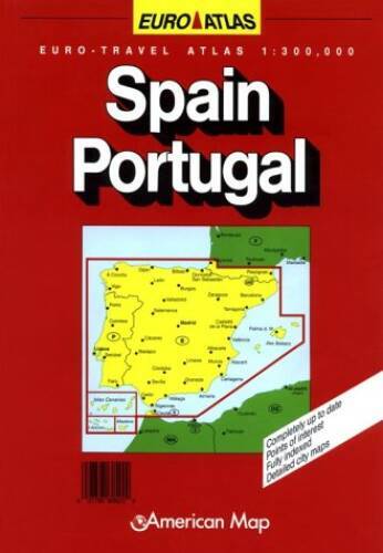 Spain/Portugal (Euro-Atlas) - Paperback By American Map Corporation ...