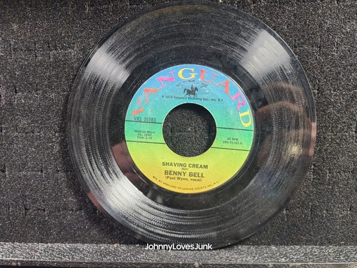 Benny Bell Shaving Cream/The Girl From Chicago 45 RECORD Tested Plays ...