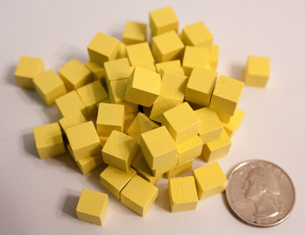 Board Game Cubes 8mm - SELECT COLOR - Euro Wooden Tokens - Pieces $4 ...