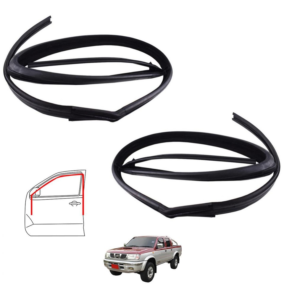 Pait Front Glass Run Door Channel Fits Nissan Frontier D22 Navara 1998 ...