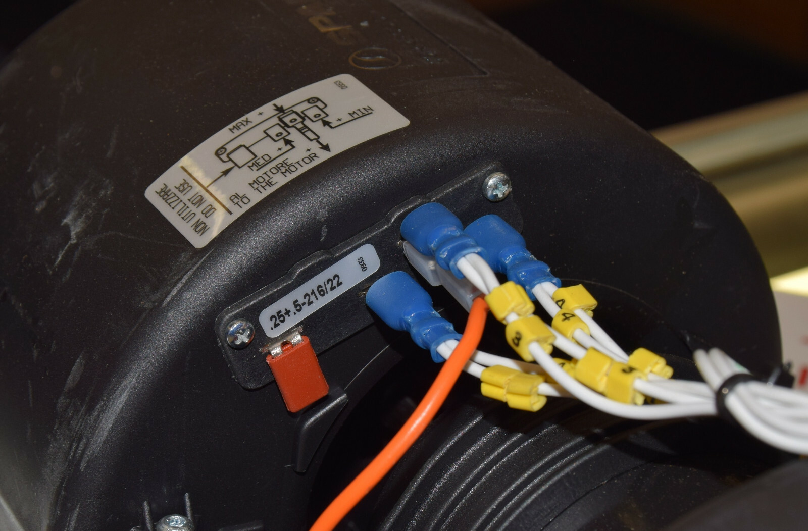 MILITARY LMTV REPLACEMENT HEATER BOX SCROLL BLOWER FAN 24V M1078 M1088 ...