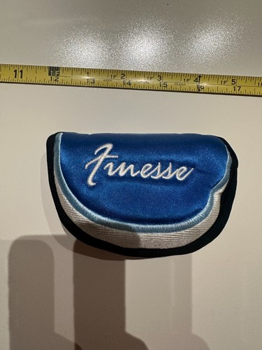 - Mens Golf Mid Mallet Putter Headcover "Finesse" Blue/White | eBay