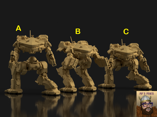 KGC-000 King Crab Mech For Battletech CGL Scale Syllogy Three ...