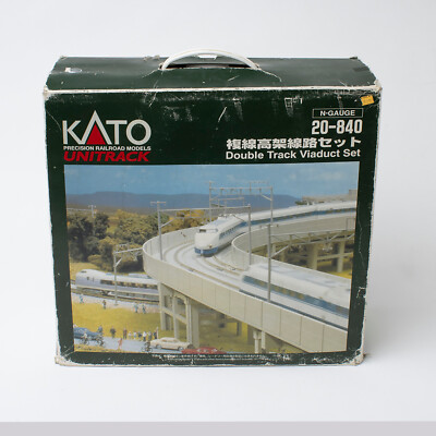 Kato N Scale , Double Track Viaduct Set , 20-840, Pre-Owned | eBay