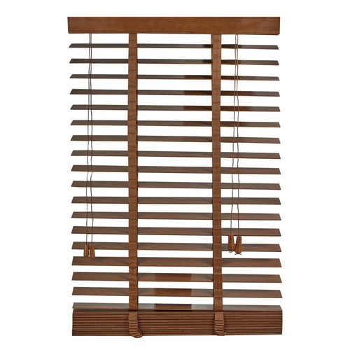 WOODEN VENETIAN BLINDS REAL WOOD SLATS HORIZONTAL WINDOW SHADES ALL ...