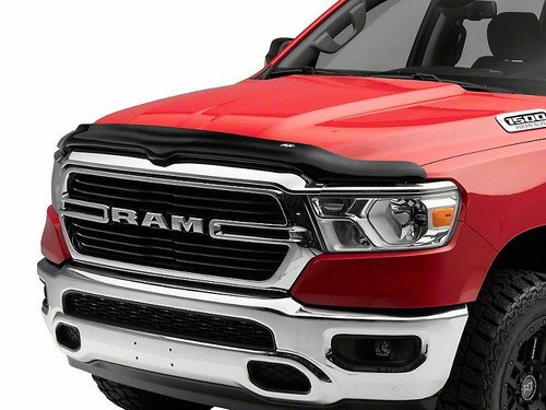 FULL HEIGHT Bug Shield 2020 RAM 1500 Smoke Hood Protector Bug Guard ...