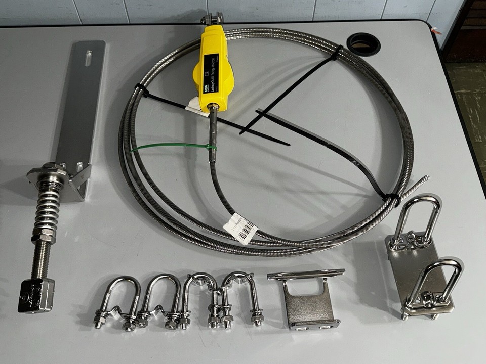 MSA Latchways Safety 30914-00 Vertical Ladder Lifeline Kit 20 ft - NEW ...