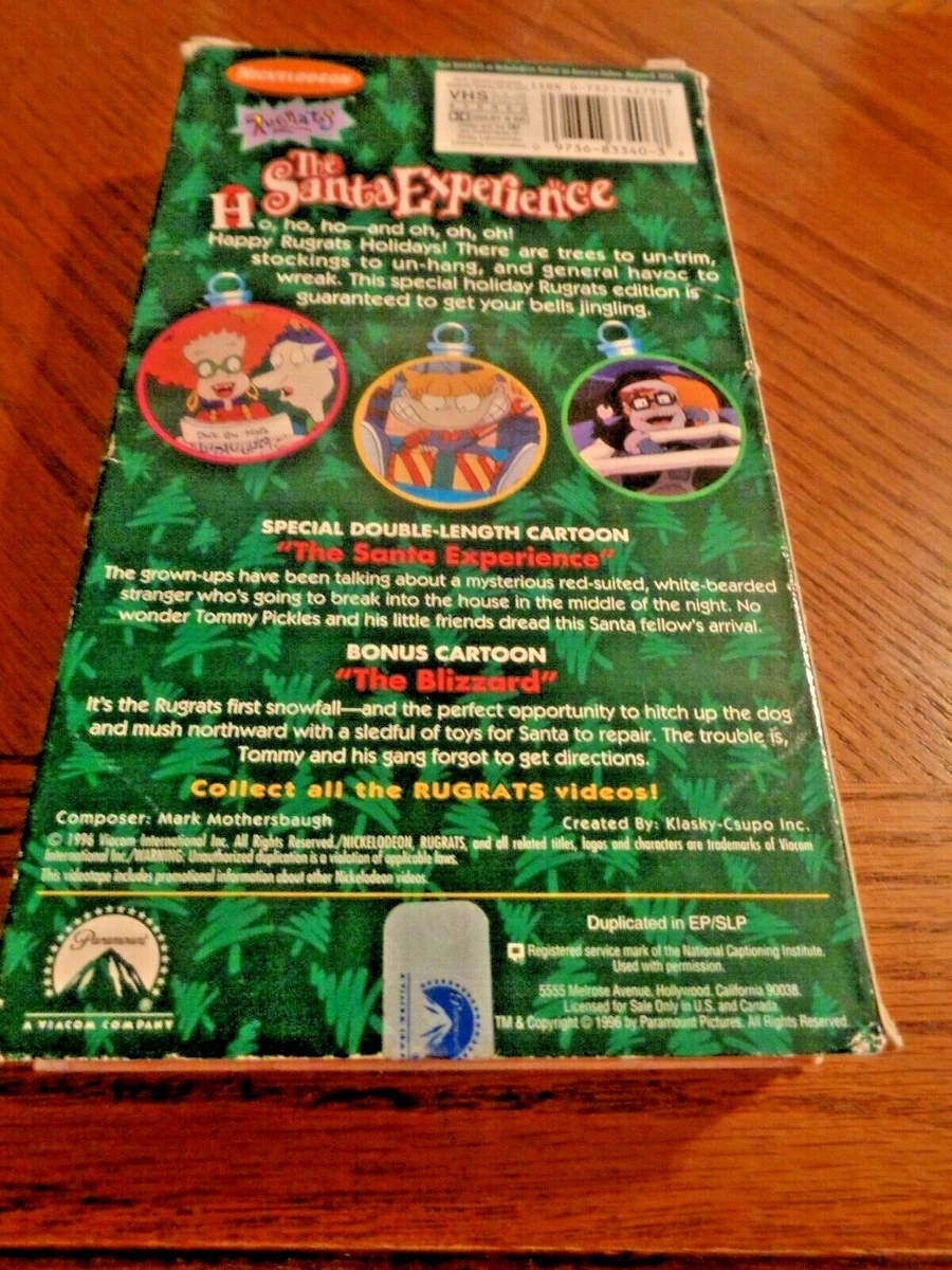 Rugrats The Santa Experience Vhs Ebay