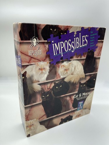 Impossible Puzzle Cat And Mouse Unopened Bag! | eBay