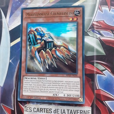 Carte YU GI-OH! Moissonneuse chenillinfini : MP20 - VF/ultra rare 1st ...