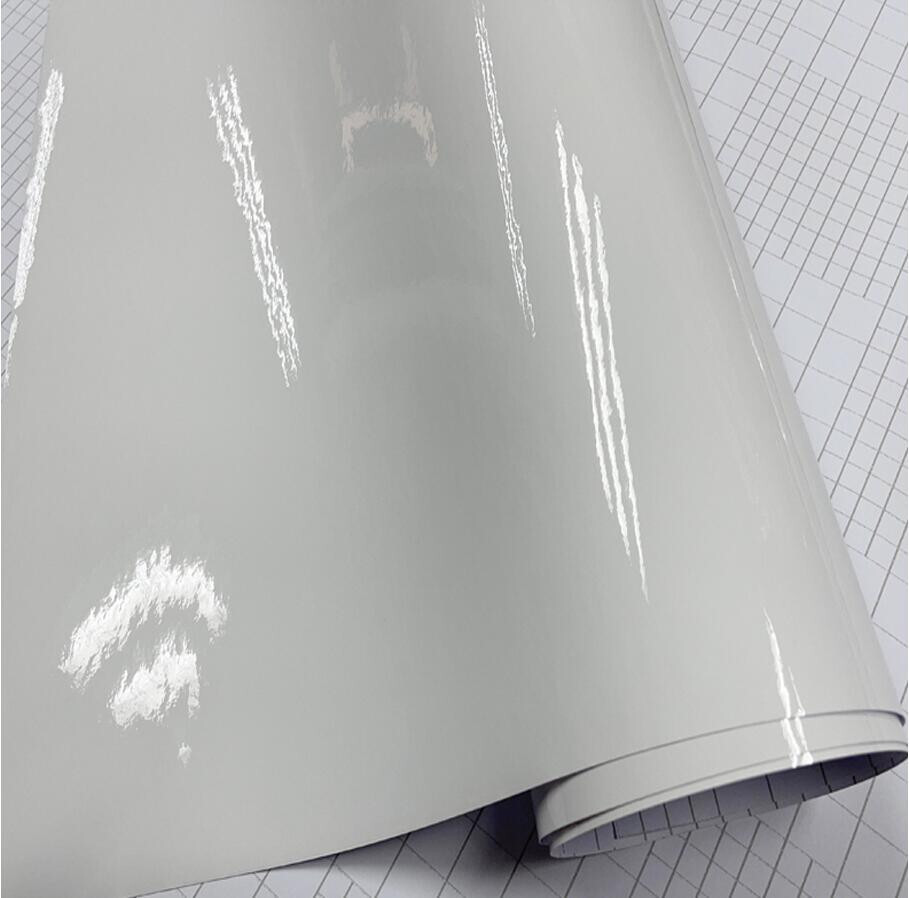 Full Roll 100FT x 5FT Car White Glossy Vinyl Car Wrap Gloss Film Self ...