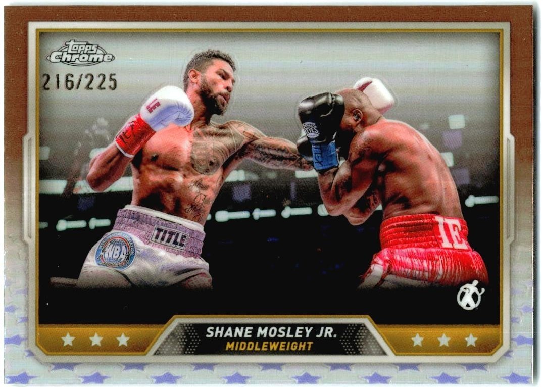 2024 Topps Chrome - Shane Mosley Jr., Shane Mosley Jr. #91 Bronze ...