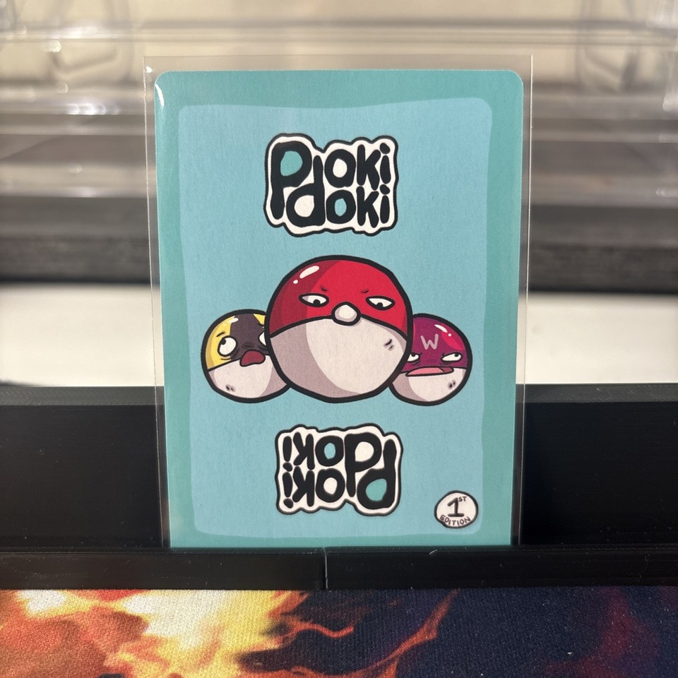 Abutop POKIDOKI 141 Energy Holo 1st EDITION 2024 Chef Ken Lee Fan Art ...