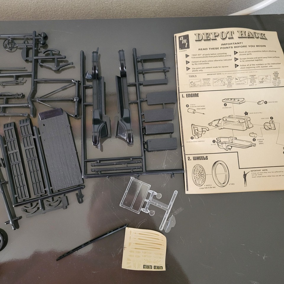 Vintage AMT '23 T Depot Hack Model Kit | eBay