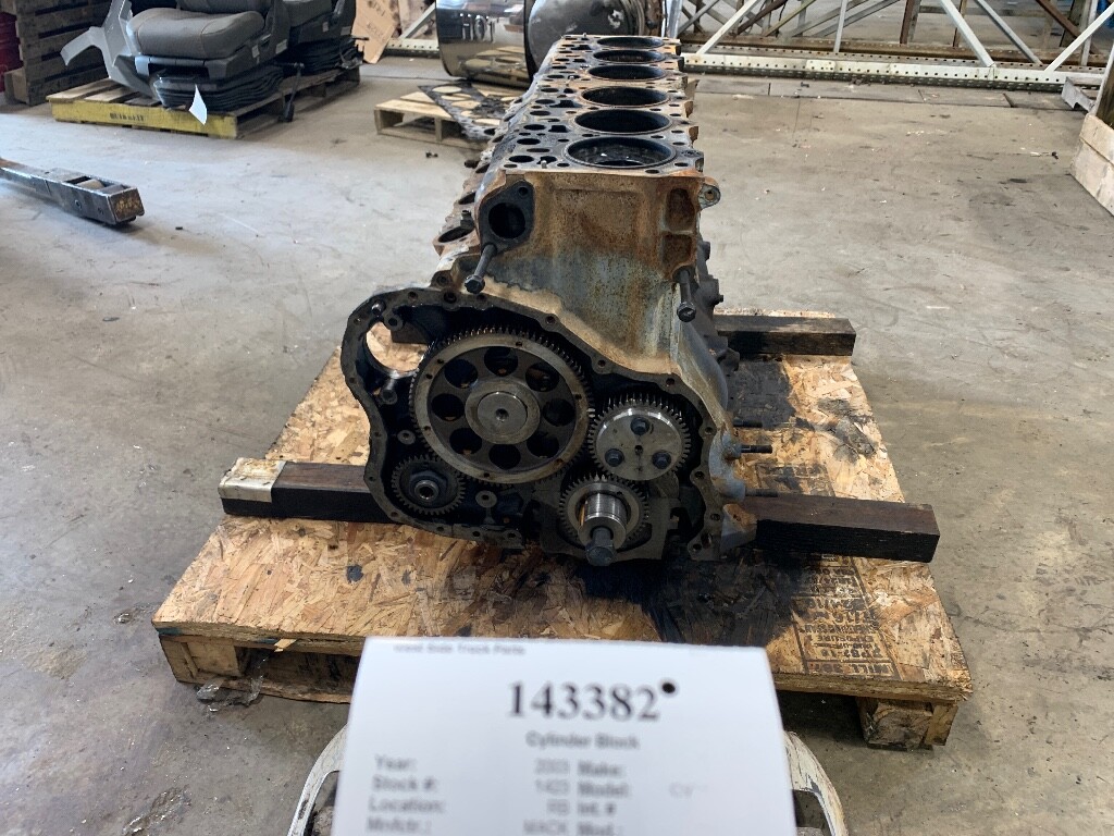 Mack E7 Engine Cylinder Block 239GB5551M From 2003 CV713 | eBay