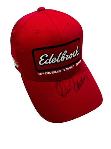 Signed Edelbrock 2001 Racing Hot Rod Power Tour Adjustable Hat Red The ...