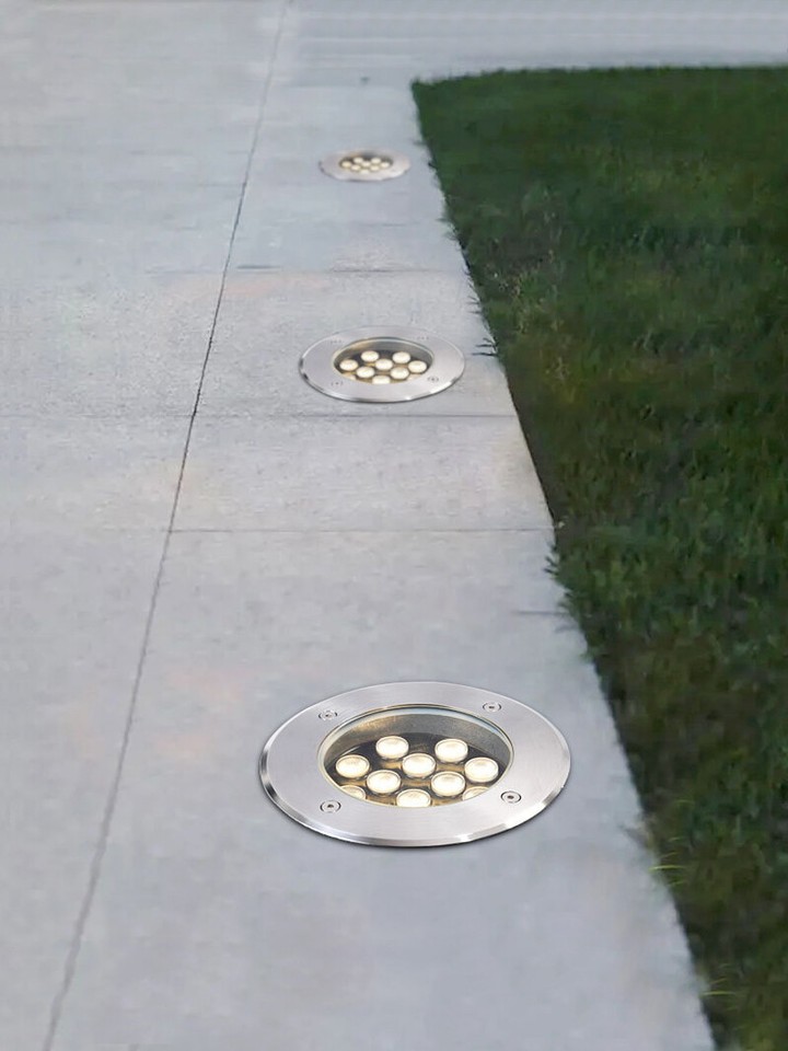 LED Outdoor Buried Light Road Underground Lamp Fixture Recessed ...