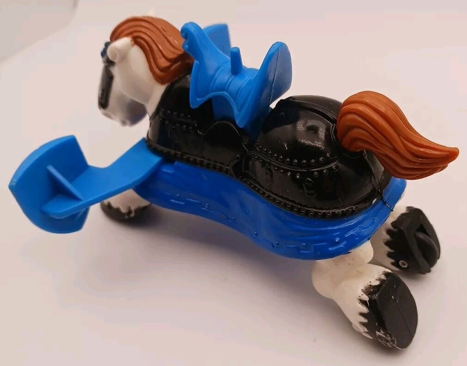 Fisher Price Great Adventures 1994 Medieval Jousting Knights Blue Horse ...