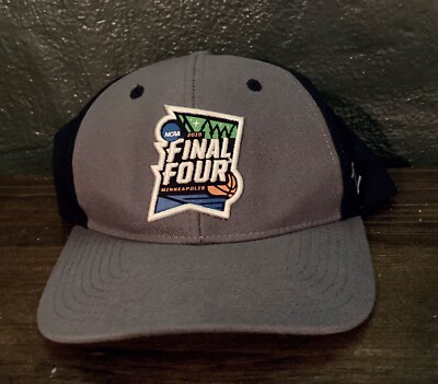 NCAA Basketball 2019 Final Four Hat - Mens - Blue/Gray - Adjustable ...