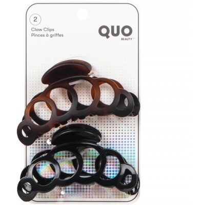 Quo Beauty Large Crown Claw Clips High Quality Hold Hair Interlocking ...