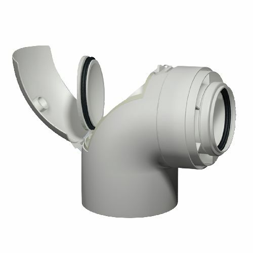 Viessmann Paket Abgassystem Schachtdurchführung 60/100mm (ZK01000 ...