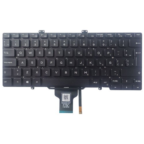 Latin Spanish Keyboard FOR Dell Latitude 5400 5401 5410 5411 7400 7410 ...