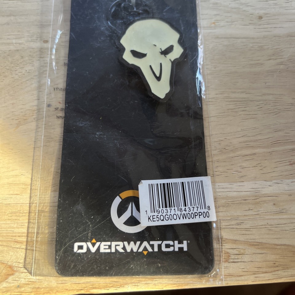 Overwatch Keychain Reaper Skull Logo Metal Keyring Video Game 2018 ...