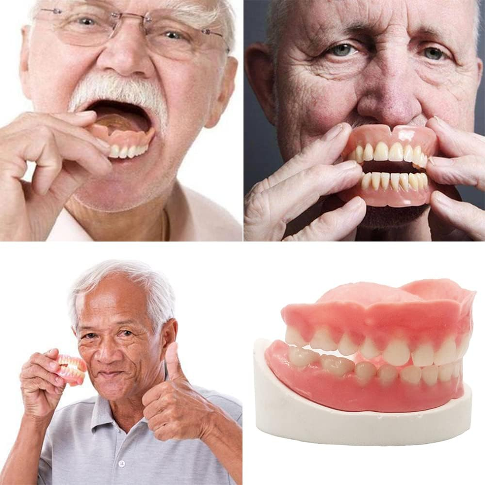 Denture Do It Yourself Full Set of Top and Bottom Fake Teeth for ...