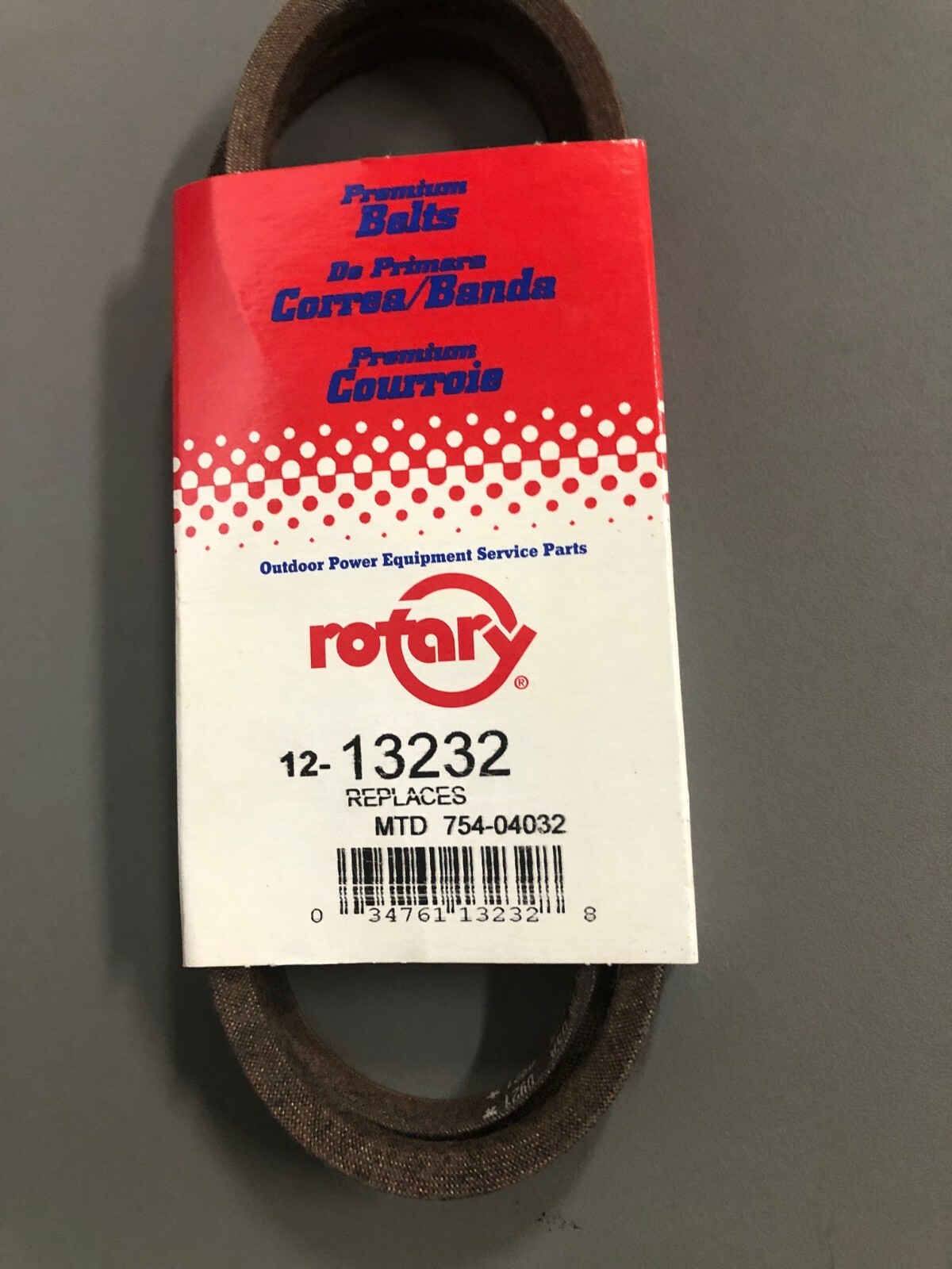 Cub Cadet / MTD Edger Belt, 3/8" X 35-5/8" Fits Model 400, 500, 550 754 ...