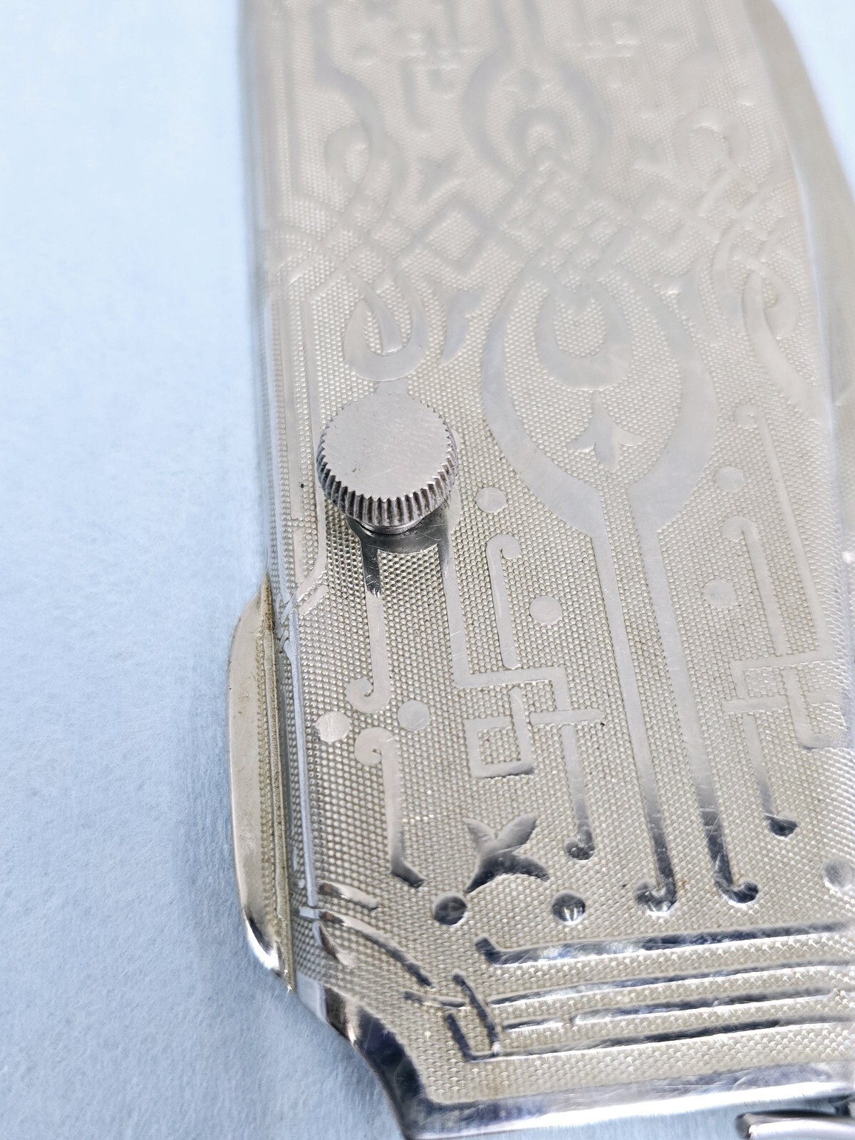 VINTAGE SINGER FEATHERWEIGHT SEWING MACHINE SCROLL FACE PLATE SCREW FOR ...