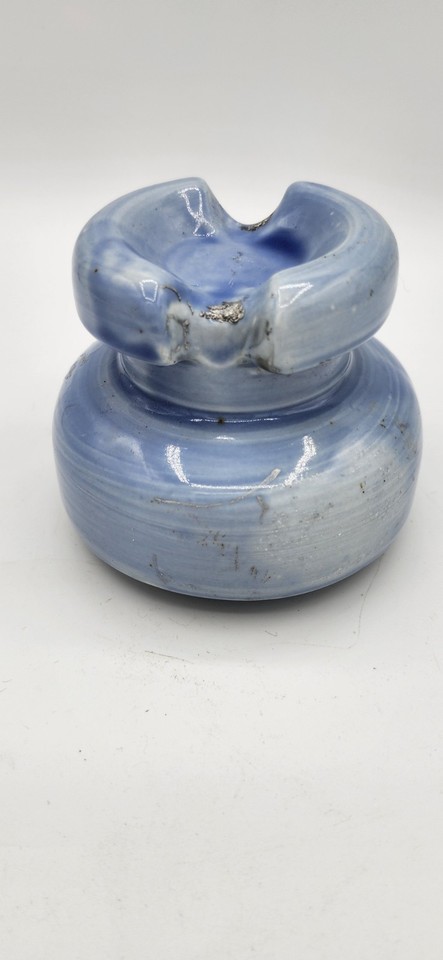 Vintage CP Canada Porcelain Railroad Insulator - Blue Porcelain | eBay