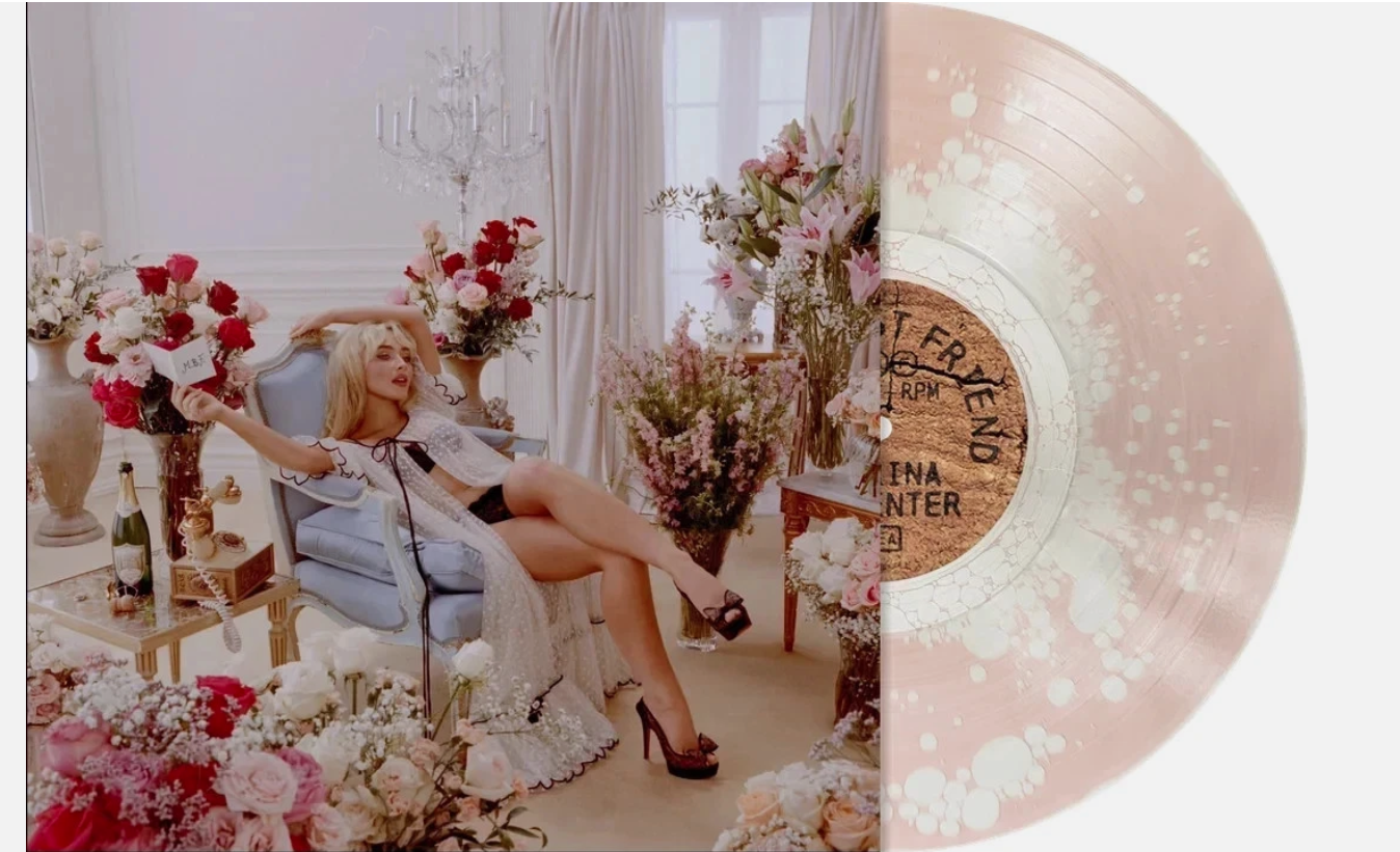 SABRINA CARPENTER Pink Champagne Liquid Man's Best Friend Vinyl LP ...