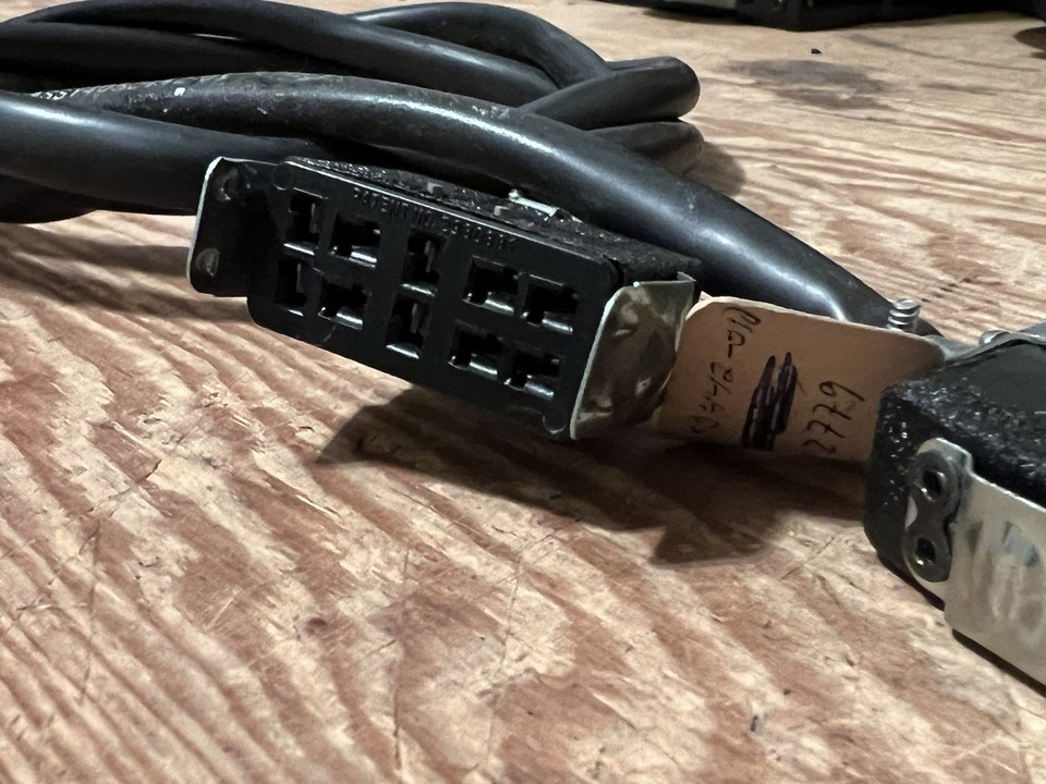 Vintage Ampex AG-440 10-pin Cinch interface cable m-to-f 4050442-01 | eBay