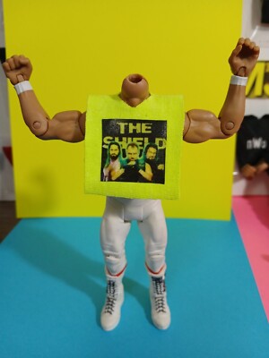 The Shiels Custom Wrestling Action Figure Shirt | eBay