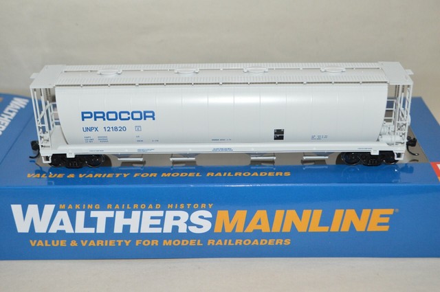 HO Scale Walthers Mainline 910-7827 Procor UNPX 121820 59' Cylindrical ...