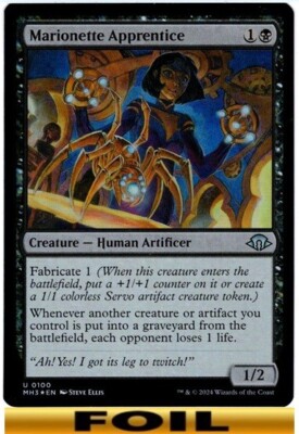 1x - Marionette Apprentice - FOIL - Modern Horizons 3 - UC NM MTG | eBay