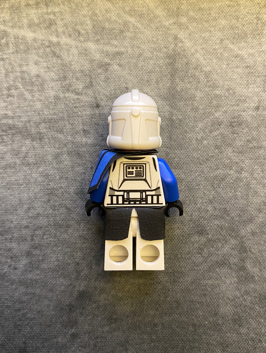 Lego Star Wars Captain Rex Phase 2 Custom Decaled onto ALL Official ...
