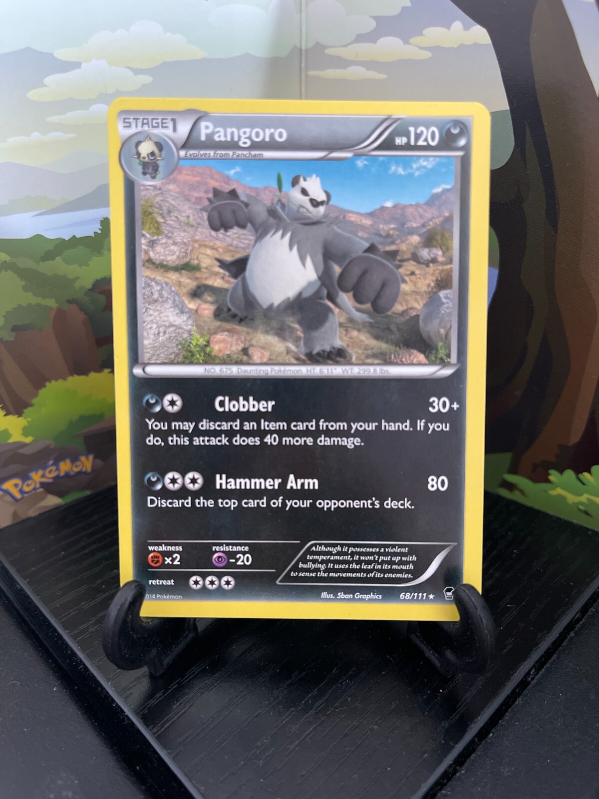 Pangoro 68/111 - Furious Fists - Rare - Pokemon Card TCG - LP/MP | eBay