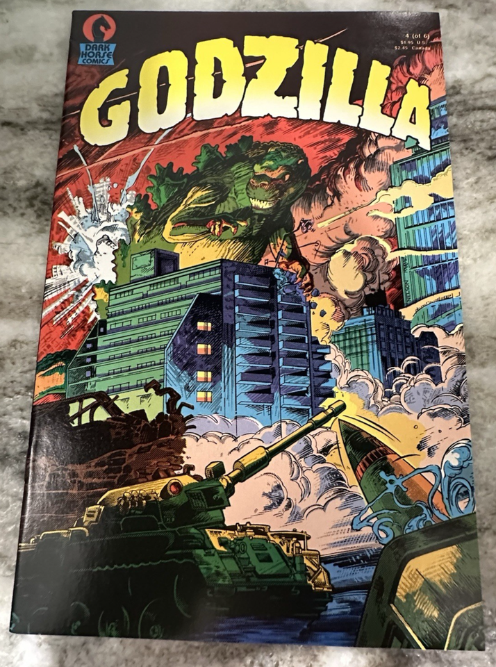GODZILLA #1-5 OF 6 (1988) DARK HORSE COMICS 1,2,3,4,5 GODZILLA COLOR ...